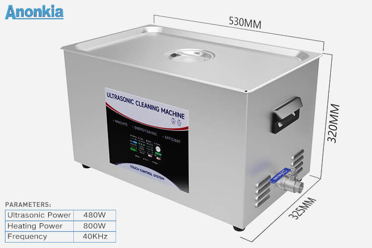 20L Multipurpose Sweep Ultrasonic Cleaner Laboratory Sonicator Bath