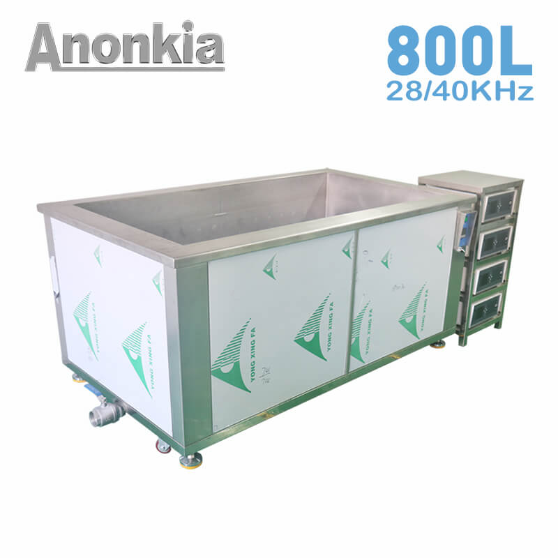 Custom 800L Extra Large Tank Industrial Ultrasonic Cleaner - Anonkia